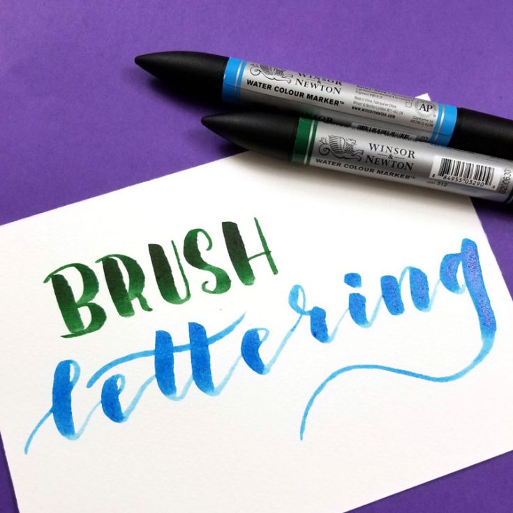 Brush Lettering - How to Do Brush Calligraphy from Scratch
