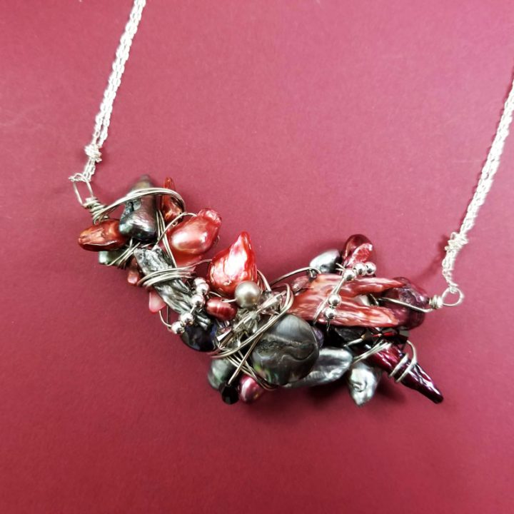 Necklace Wire Wrap Tutorial * Moms and Crafters