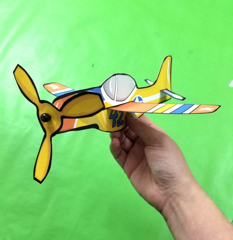 Easy Paper Airplane Templates to Print, Color, Craft, and fly!