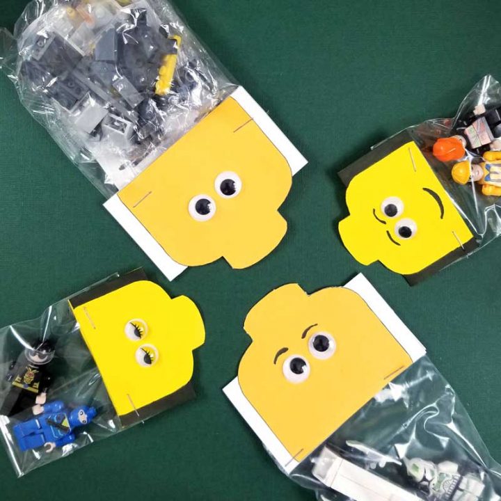 LEGO Inspired Favor Bag Toppers - Free Printable * Moms and Crafters