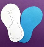 Shoe Tying Practice - Template and DIY Toy * Moms and Crafters