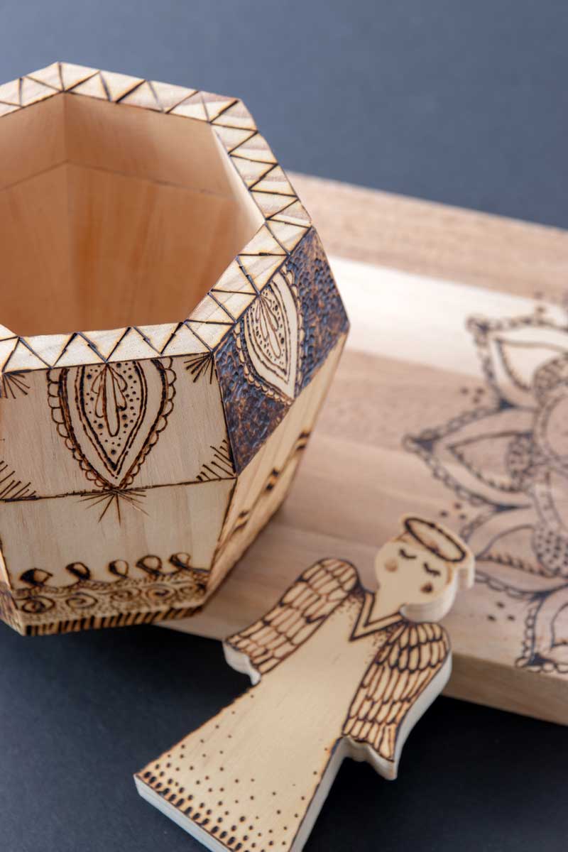 Woodburning Designs Strokes and Patterns for Beginners