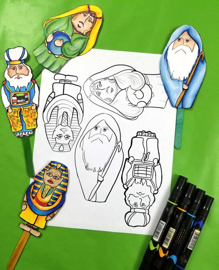 Passover Printables - Coloring Pages, Games, and Decor * Moms and Crafters