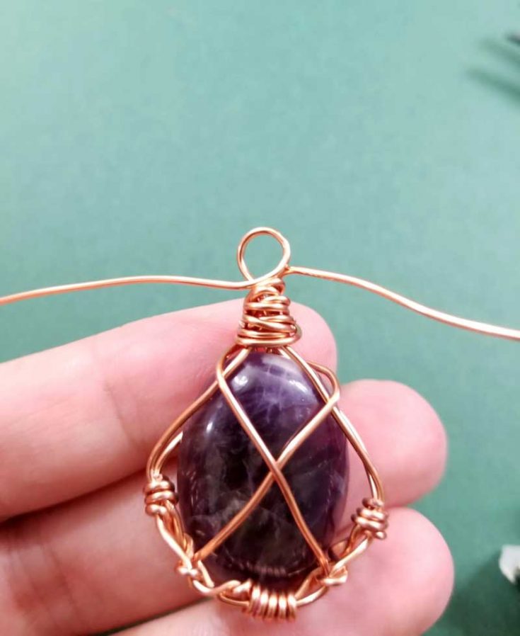 Wire Wrap Stone - How to Wire Wrap Stones Without Holes * Moms and Crafters