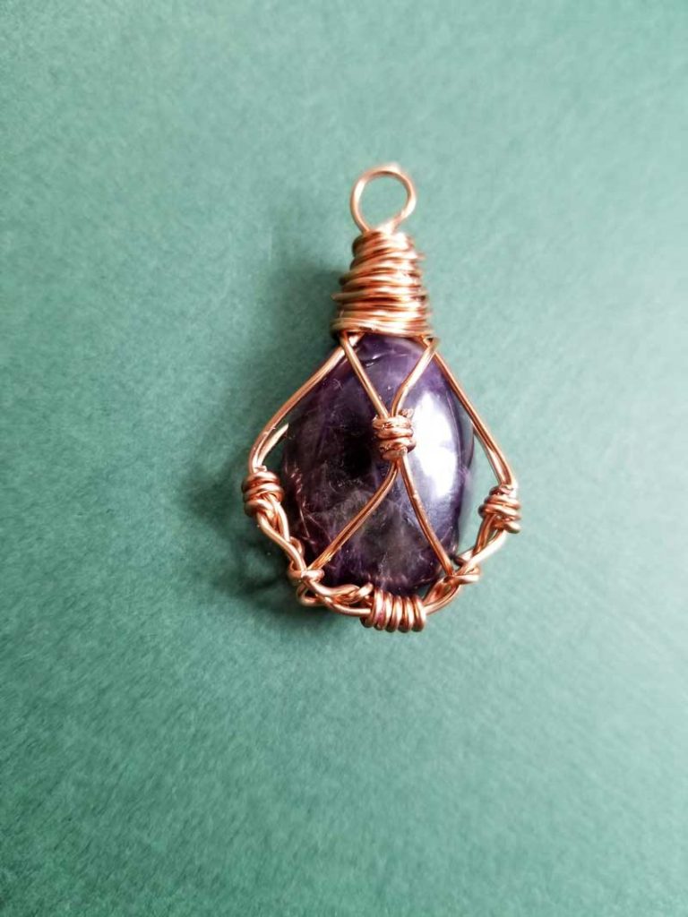 Wire Wrap Stone - How to Wire Wrap Stones Without Holes * Moms and Crafters