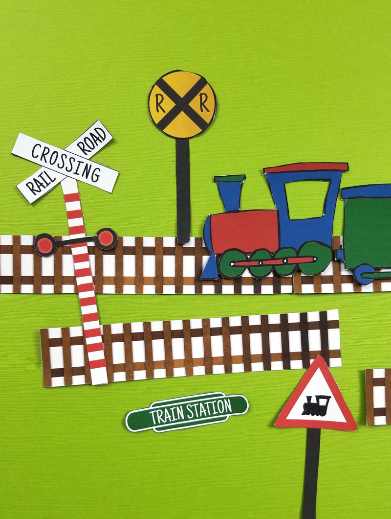 Train Printables - Magnetic Play Set * Moms and Crafters