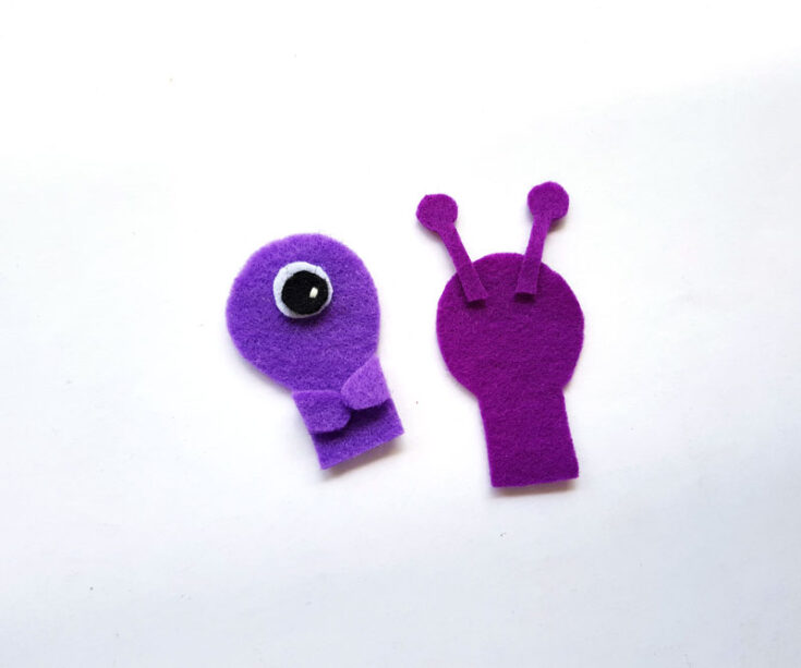 Monster Pencil Topper Craft - Free Printable Template for Kids