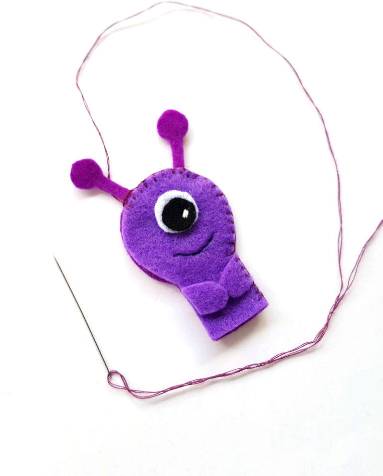 Monster Pencil Topper Craft - Free Printable Template for Kids