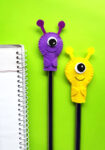 Monster Pencil Topper Craft - Free Printable Template for Kids