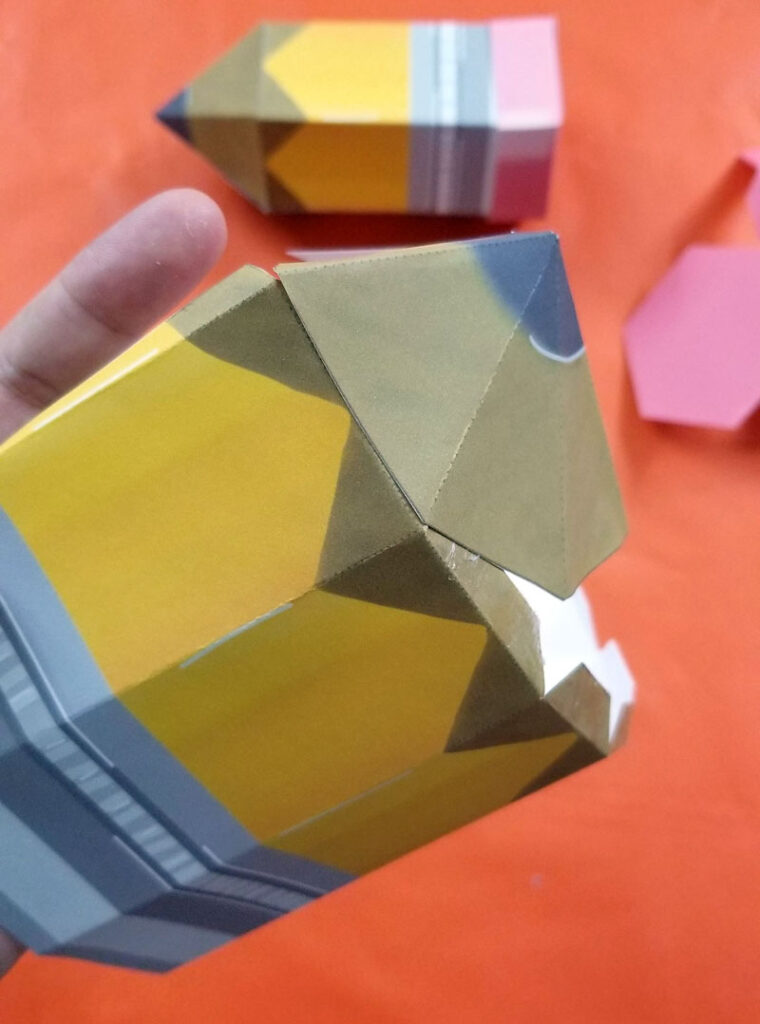 Pencil Box Template - Back to School Favor Box from Paper
