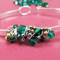 Wire Wrapped Bangle Bracelet Tutorial - the Stunning Sloppy Wrap