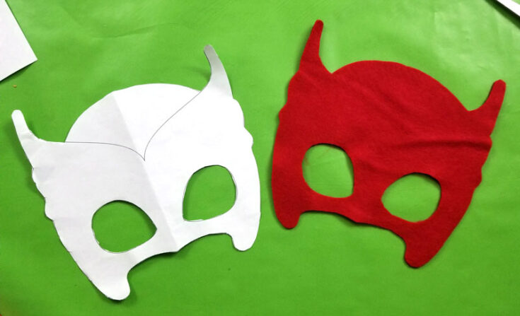 PJ Masks Family Costume - Make Owlette, Catboy masks and more!