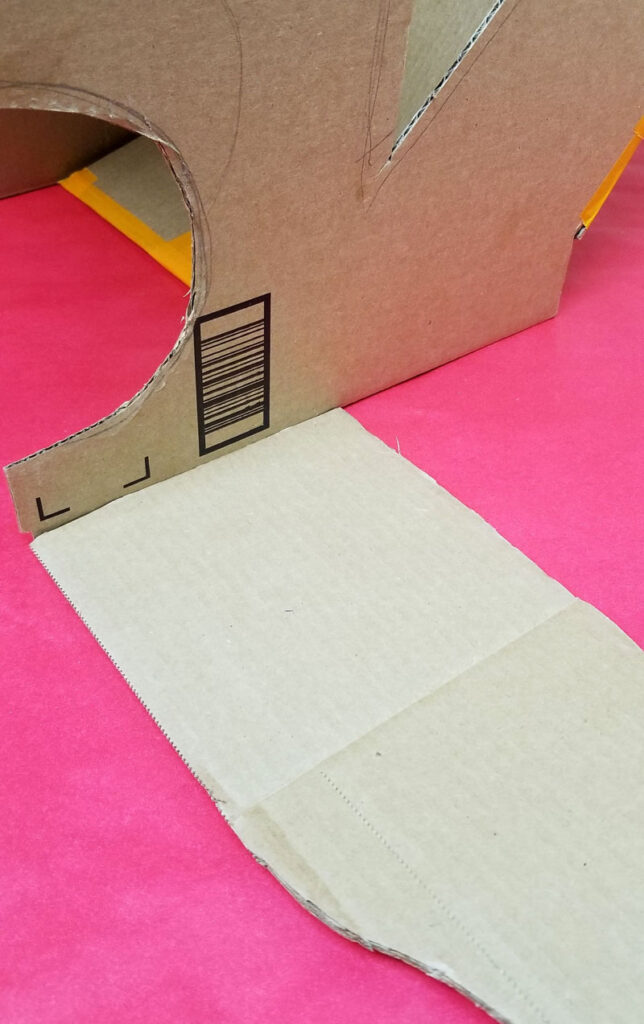 DIY Shark Costume - Upcycled Cardboard Box No-Sew Costume