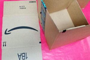 DIY Shark Costume - Upcycled Cardboard Box No-Sew Costume