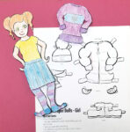 Paper Doll Printables - Winter Clothing and Outerwear * Moms and Crafters