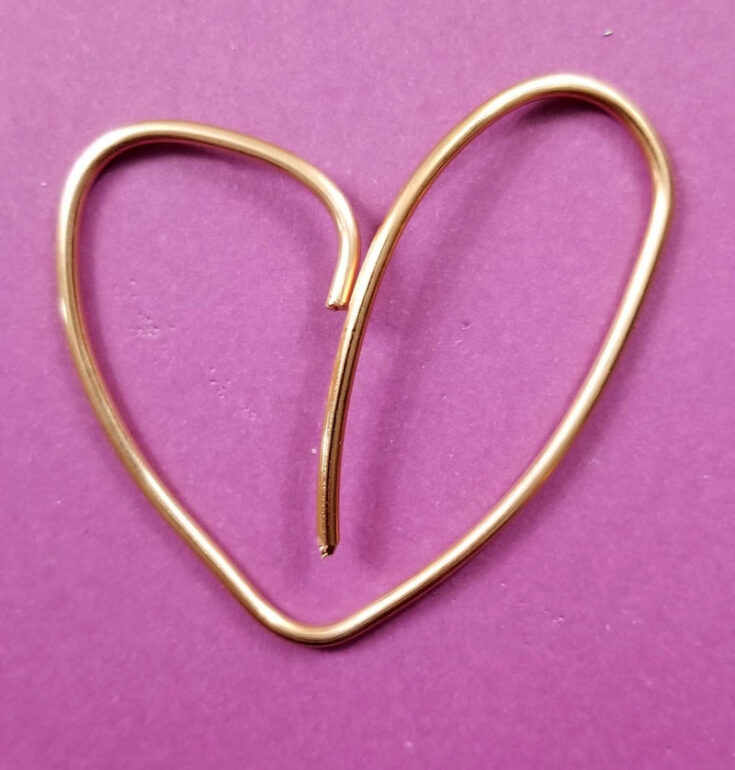 Wire Heart Pendant Tutorial - Hammered Jewelry Basics