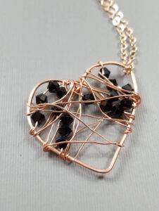These wire wrapped hearts are stupid simple to create (make a dozen!)