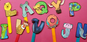 Print and Craft the Cutest Animal Alphabet Puppets! * Moms and Crafters
