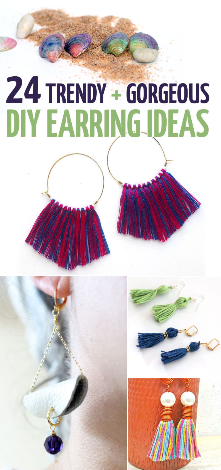 Easy DIY Earrings Anyone Can Make - and you'll definitely want to!
