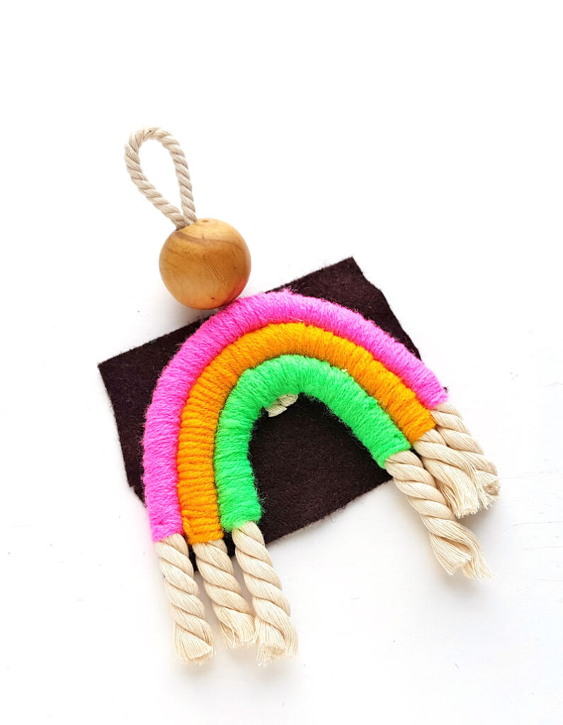 Craft a Macrame Rainbow that's Happy, Gorgeous, and so easy