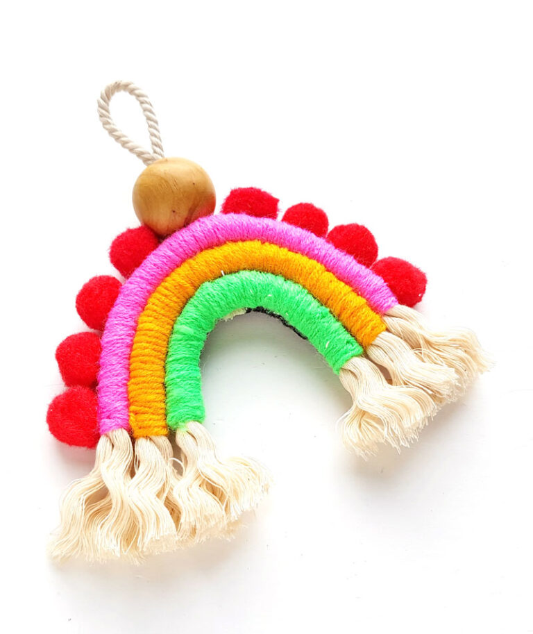 Craft a Macrame Rainbow that's Happy, Gorgeous, and so easy