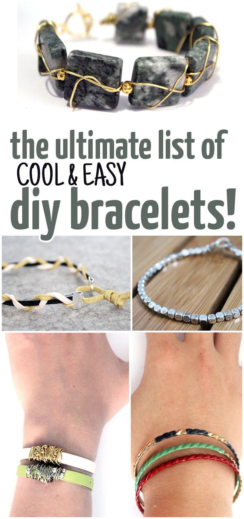 DIY Bracelets from Scratch - Bracelet Craft Ideas for all ages!