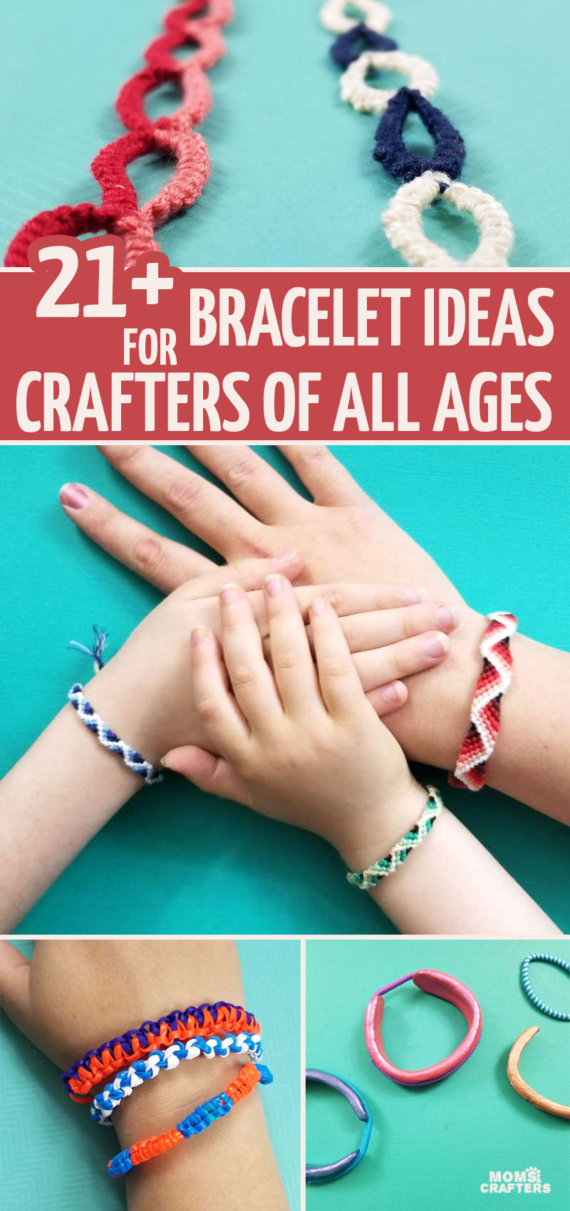 DIY Bracelets from Scratch - Bracelet Craft Ideas for all ages!