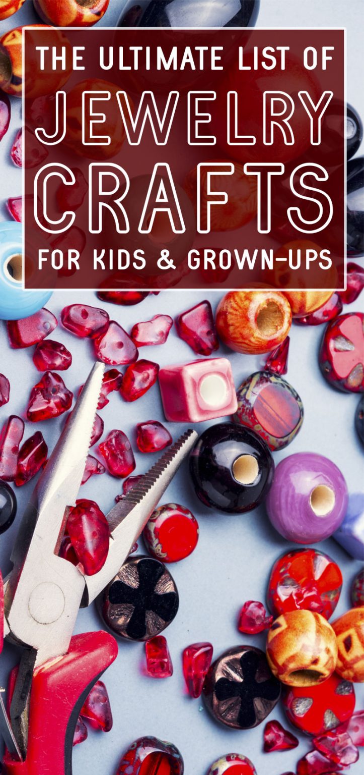 Jewelry Crafts from Beginning to End! from Scratch: How to make them ...