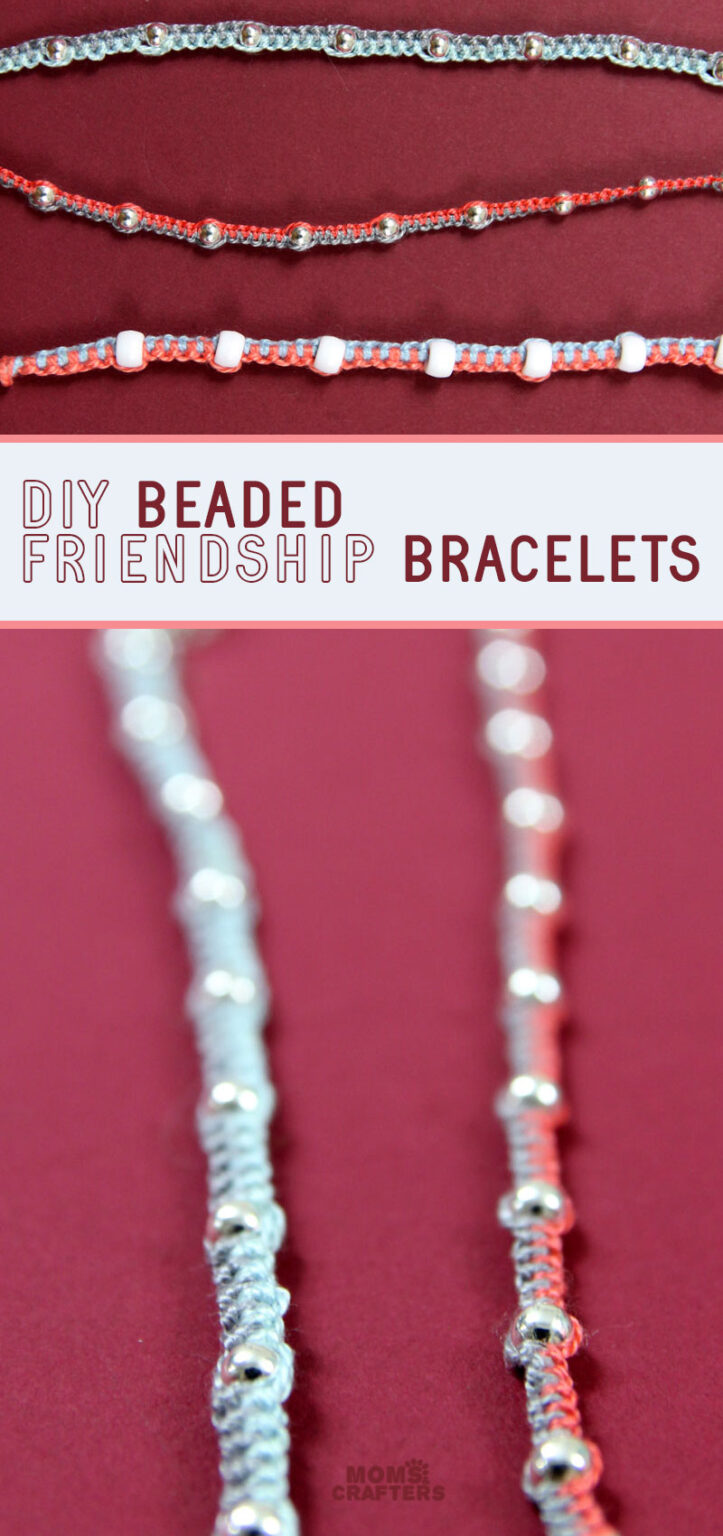 How to make a beaded friendship bracelet - Easy and Elegant!