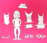 Summer Paper Craft: Color-in Dress Up Dolls * Moms and Crafters