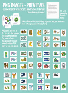 Alphabet Card Game - Printable Alphabet Animals * Moms and Crafters