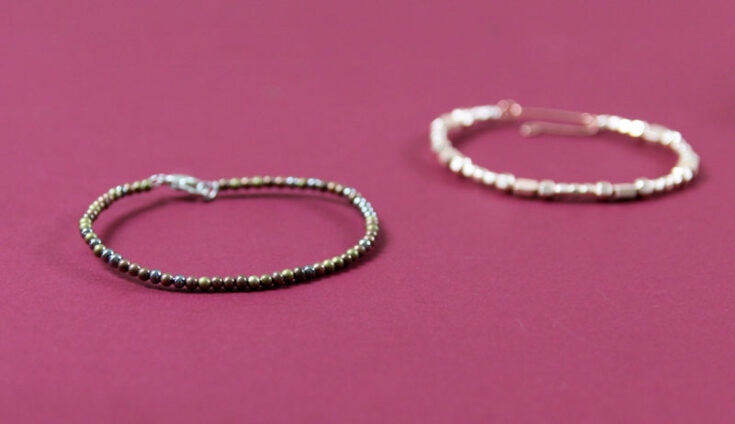 How to make beaded bangles * Moms and Crafters