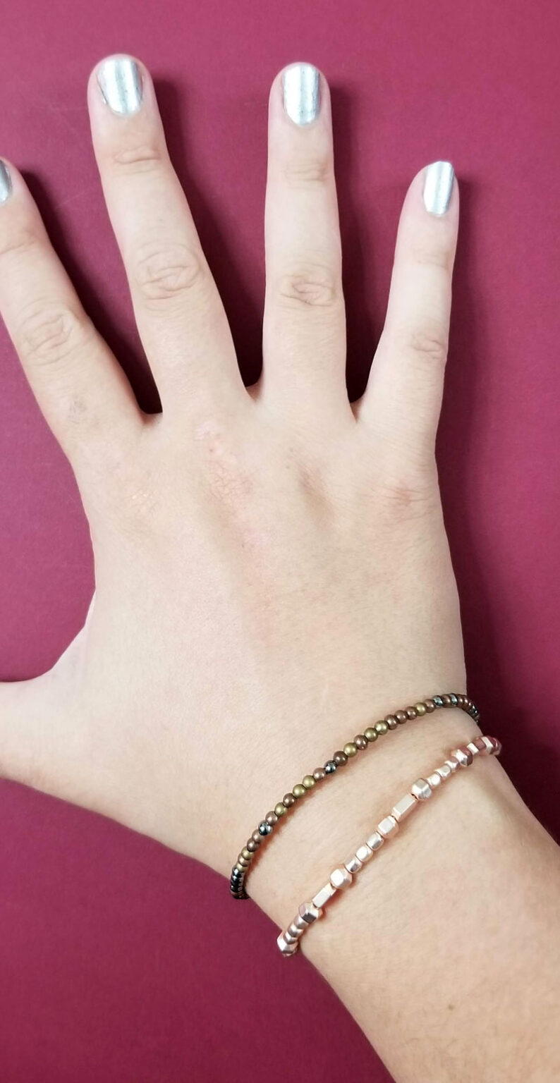 How to make beaded bangles * Moms and Crafters