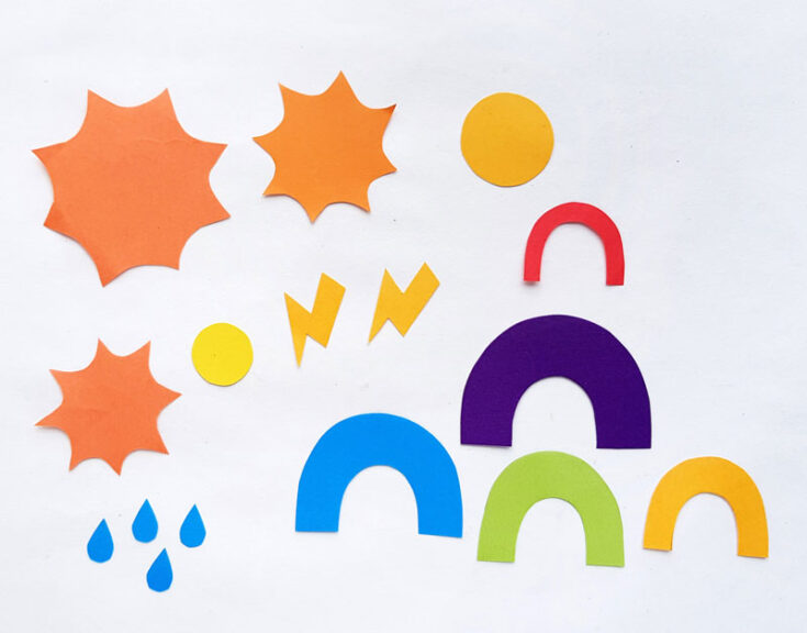 Weather Craft for Kids - Paper Puppets + Free Templates!