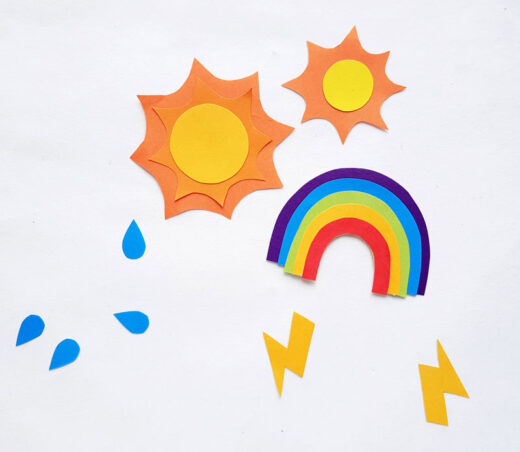 Weather Craft for Kids - Paper Puppets + Free Templates!