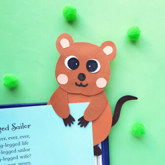 Quokka Craft - Hug Bookmark * Moms and Crafters