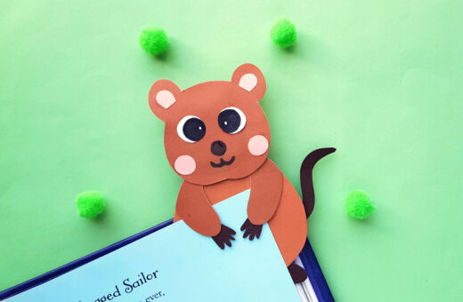 Quokka Craft - Hug Bookmark * Moms and Crafters