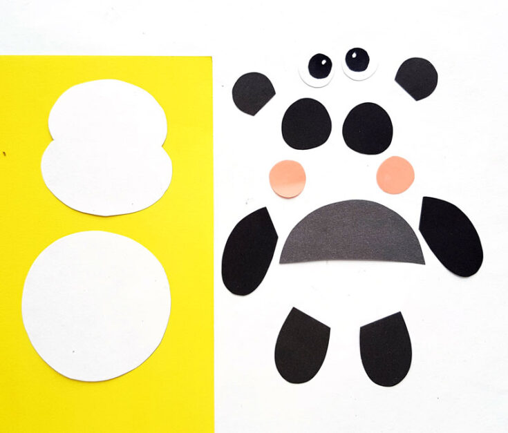 Panda Paper Craft - Puppet Template * Moms and Crafters