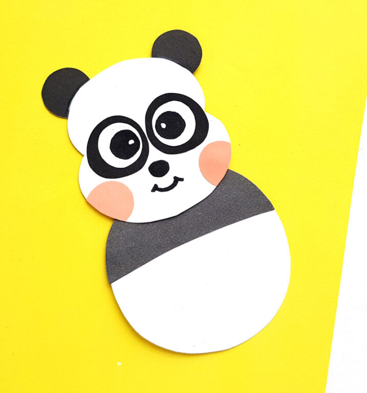 Panda Paper Craft - Puppet Template * Moms and Crafters - Knotty ...