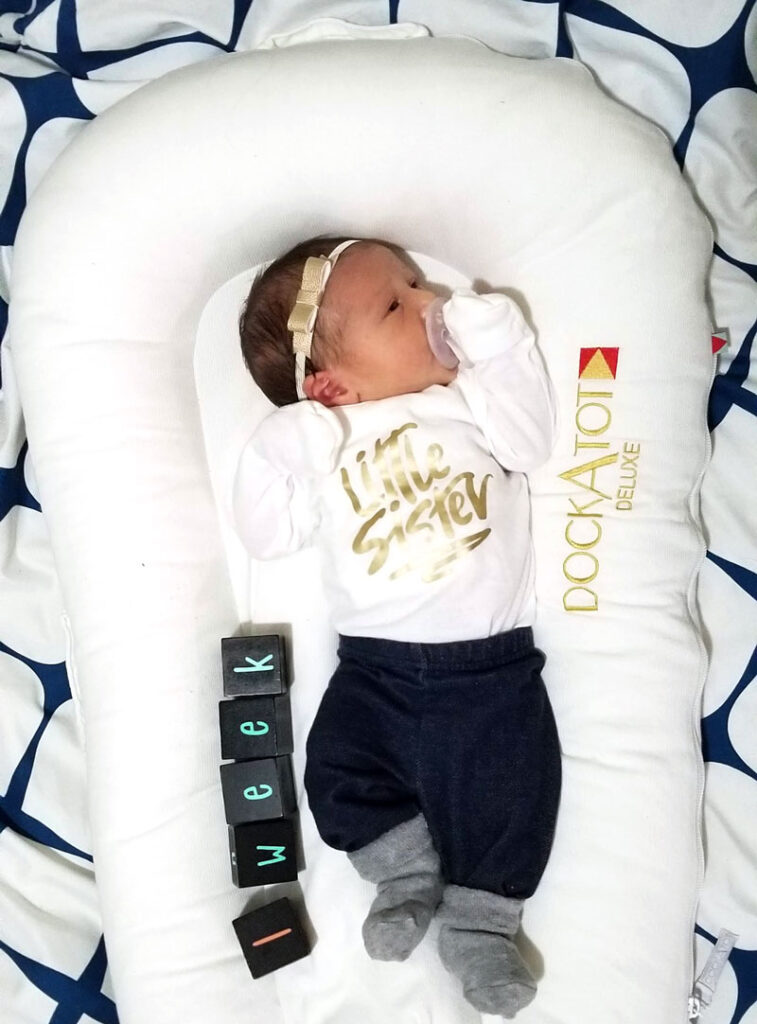 Milestone Blocks for Babies: EASY DIY * Moms and Crafters