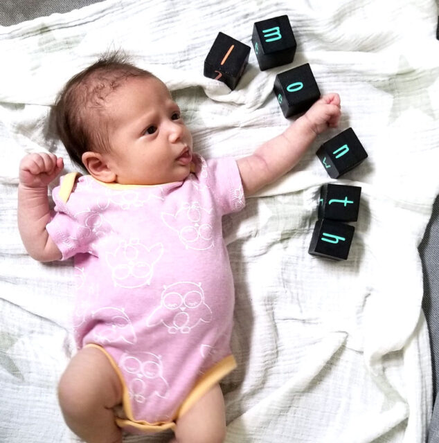 Milestone Blocks for Babies: EASY DIY * Moms and Crafters