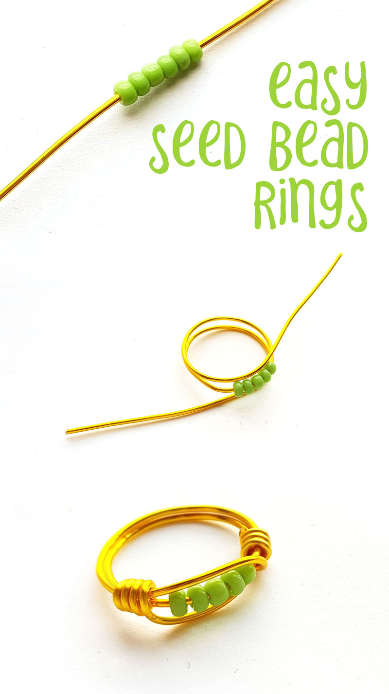Wire Wrapped Ring Tutorial for Beginners - Moms & Crafters