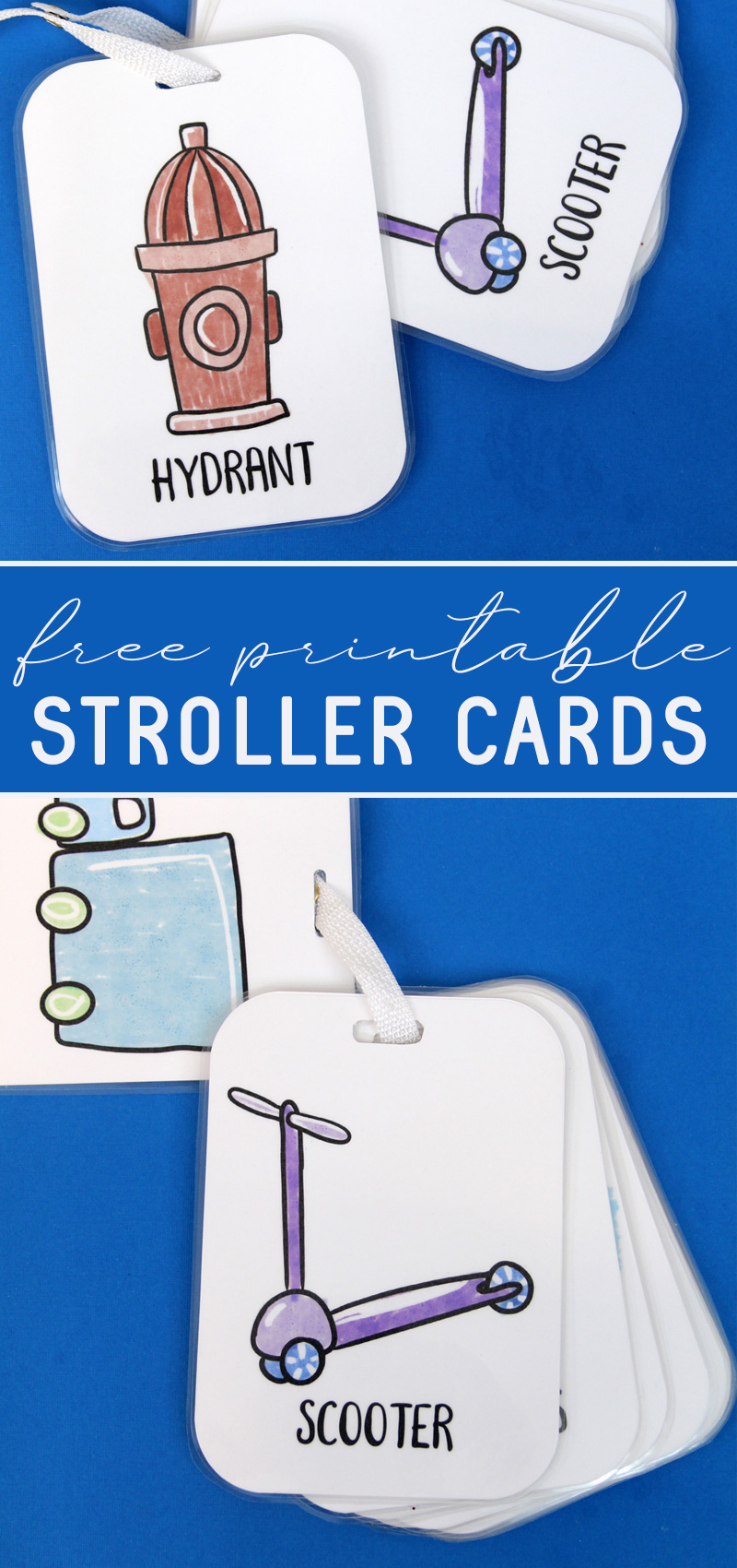 Stroller Cards - Free Printable and Travel Tips for Moms