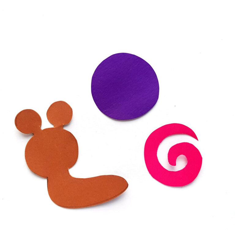 Paper Snail Puppet Craft - Free Template * Moms and Crafters