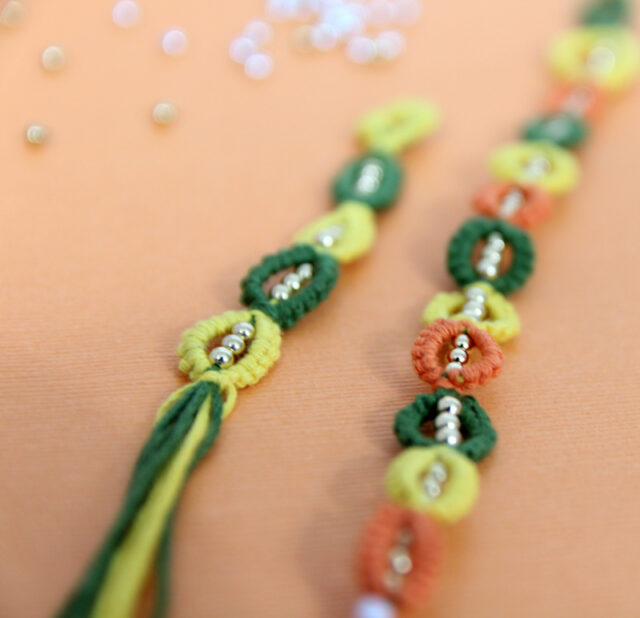 Leaf Friendship Bracelet Pattern - Super Easy Tutorial!