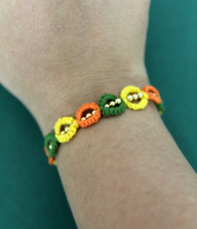 Leaf Friendship Bracelet Pattern - Super Easy Tutorial!