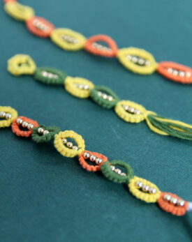 Leaf Friendship Bracelet Pattern - Super Easy Tutorial!