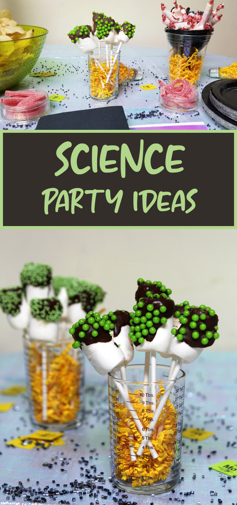 Science Party Food Ideas * Moms and Crafters
