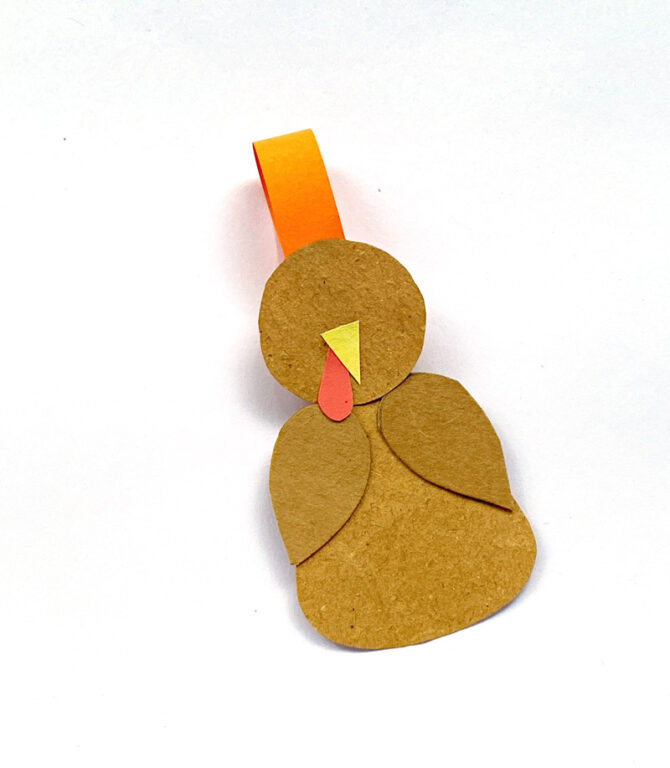 Turkey Puppet Craft Template * Moms and Crafters