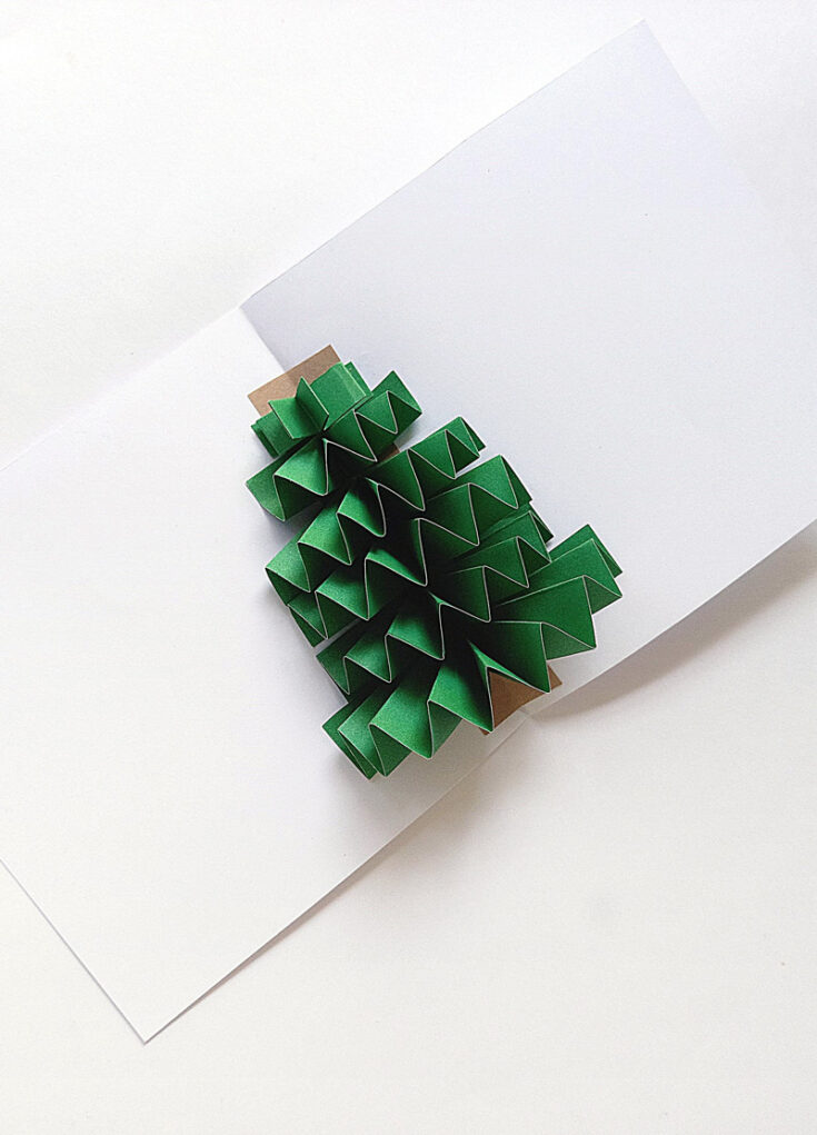 Pop Up Christmas Card Craft for Kids * Moms and Crafters